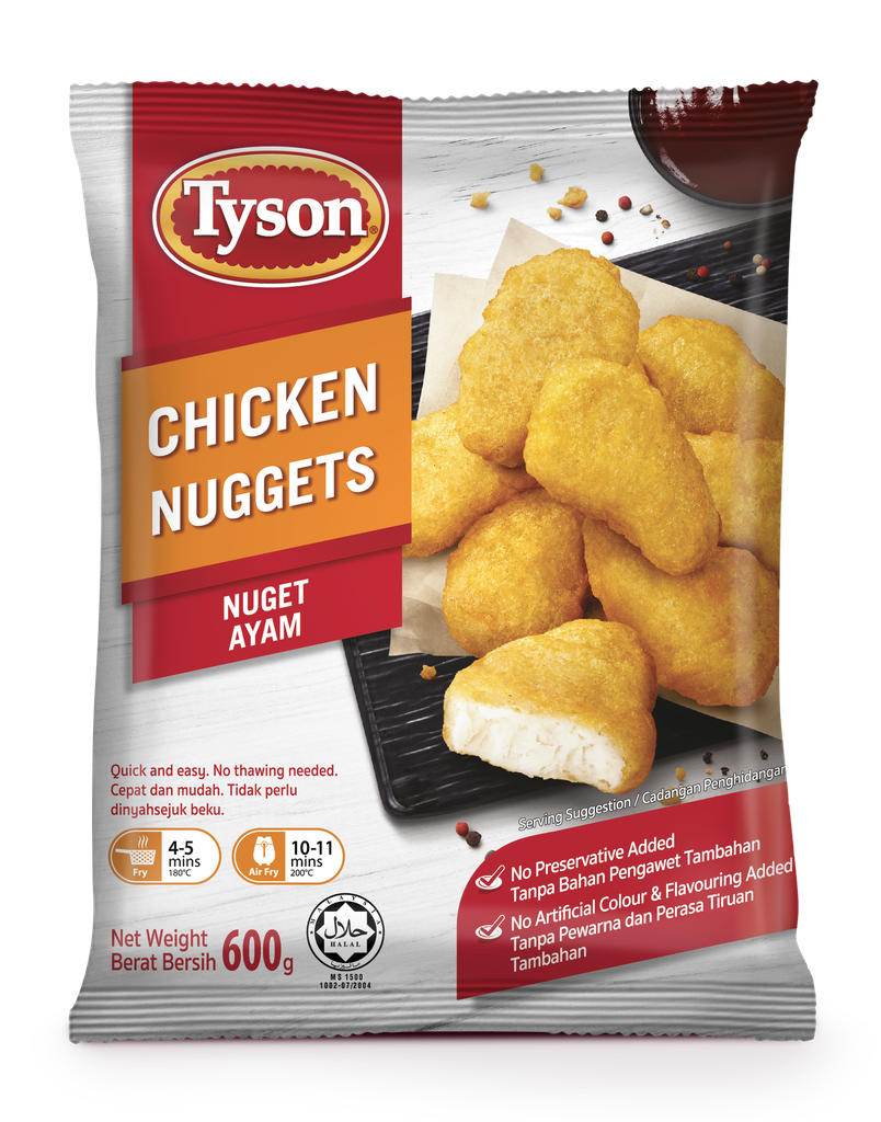 Tyson Chicken Nuggets 600g | MU STORE