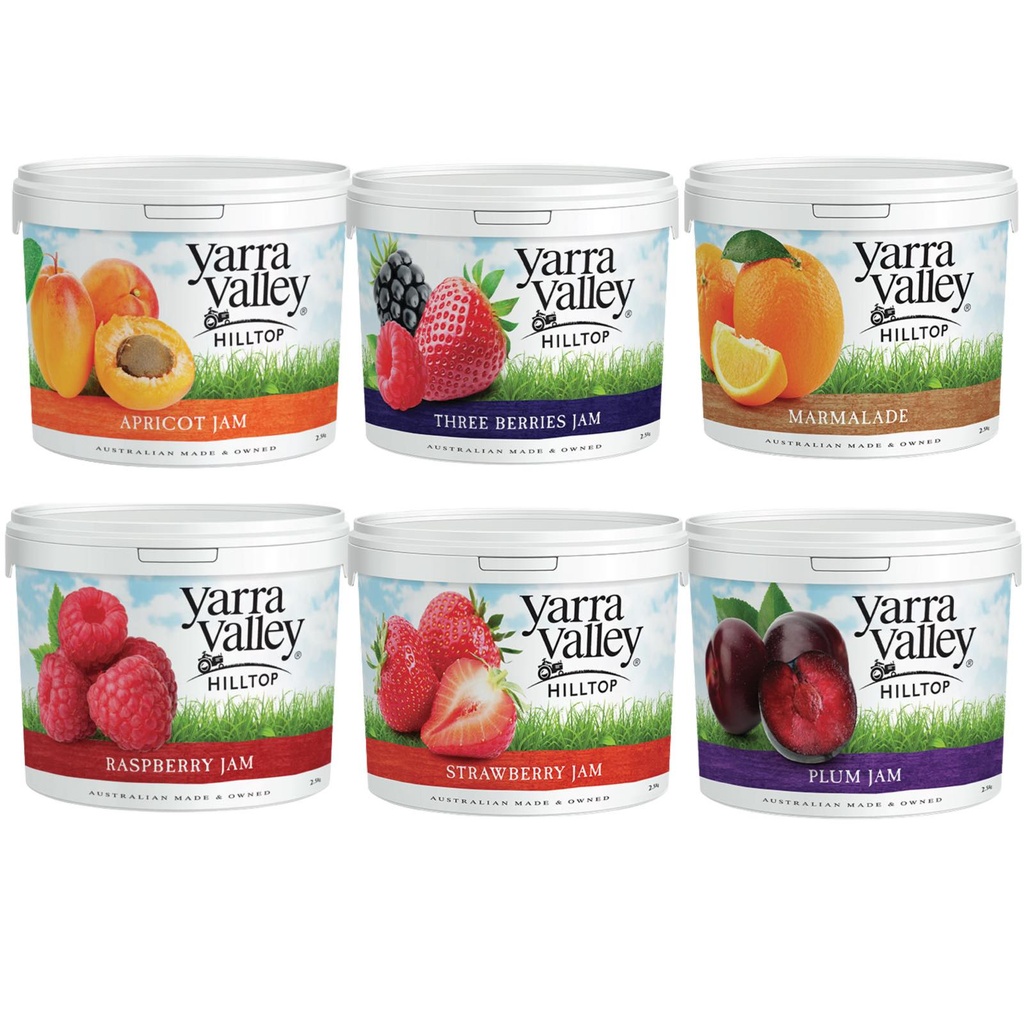 Yarra Valley Hilltop Jam 2.5Kg | MU STORE