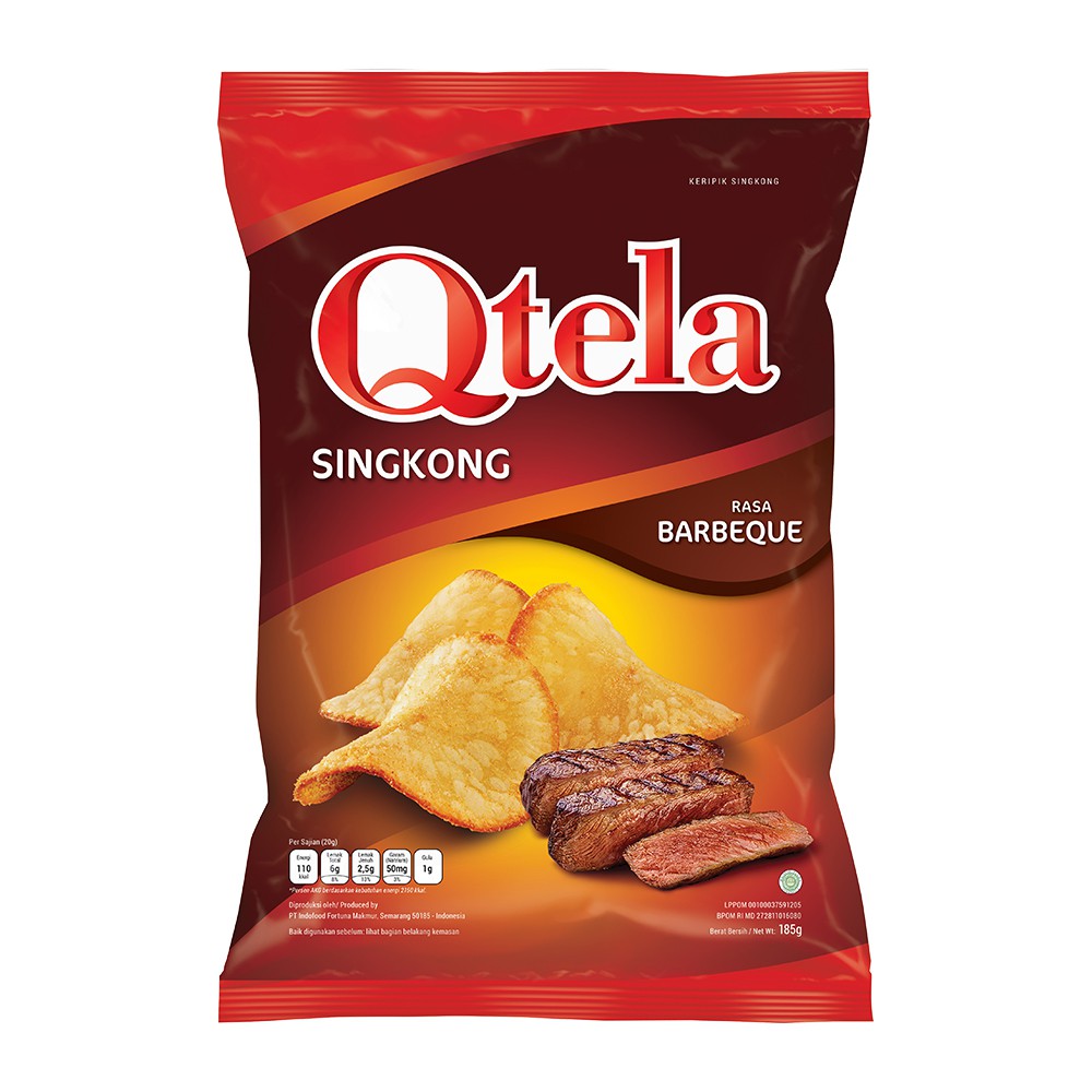 Qtela Cassava Chips 60g (BBQ) Short Expiry | MU STORE