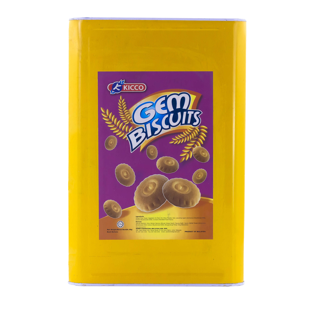 Kicco Gem Biscuits 3.5 Kg Tin | MU STORE