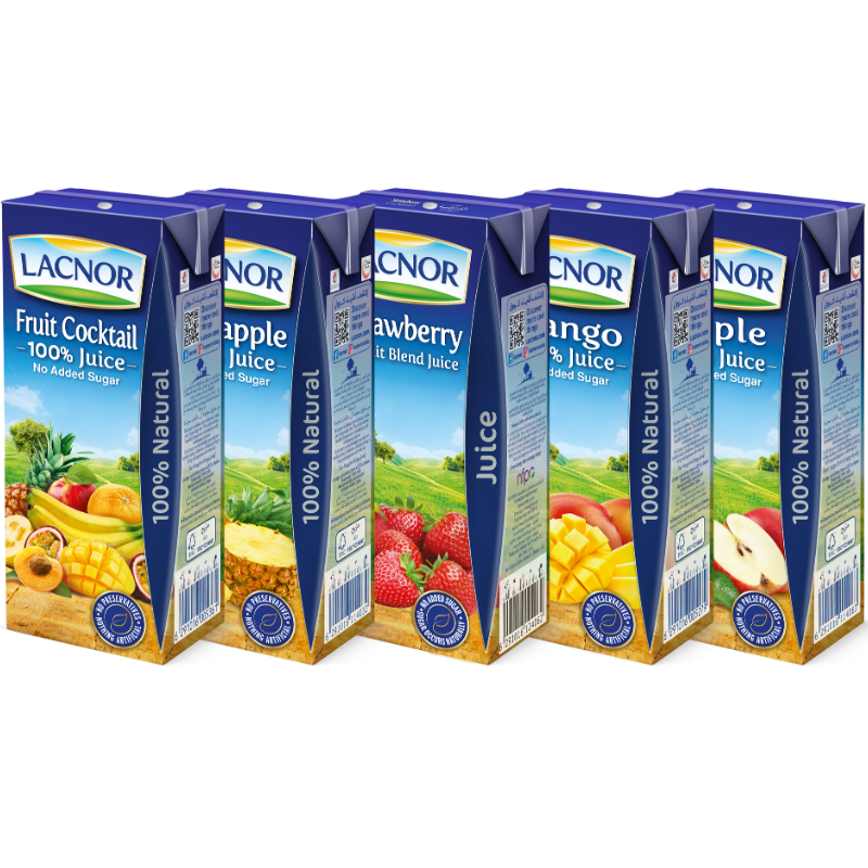 Lacnor Juice 180ml | MU STORE